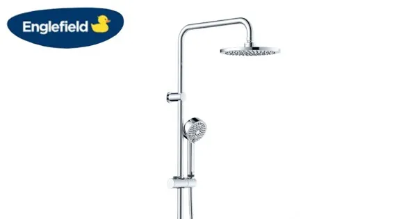 Englefield Studio II Dual Rain Shower Polished Chrome