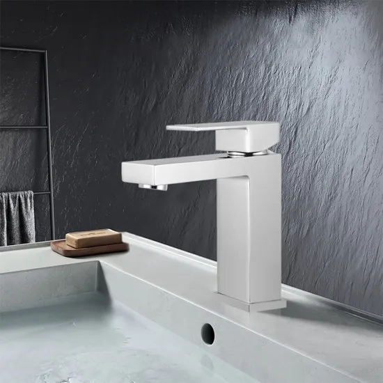 Ottimo Chrome Bathroom Basin Mixer - Modern Tapware for Stylish Bathrooms