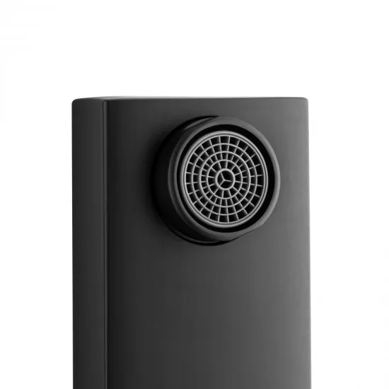 WELS Watermark Bath Basin Square Matt Black Mixer Tap Sink Faucet Solid ...