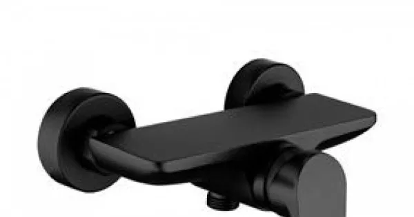 Matte Black External Shower/Bath Wall Mixers Tapware
