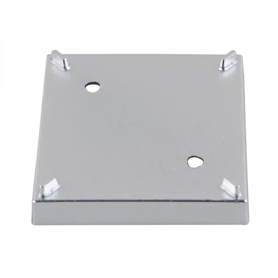 115x115mm Chrome Smart Tile Insert Floor Waste Drain – Brass