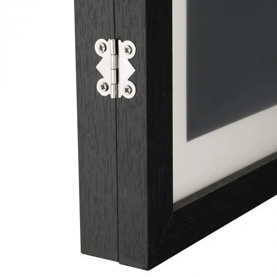 A3 Wooden Kids Art Frame Children Art Black Color