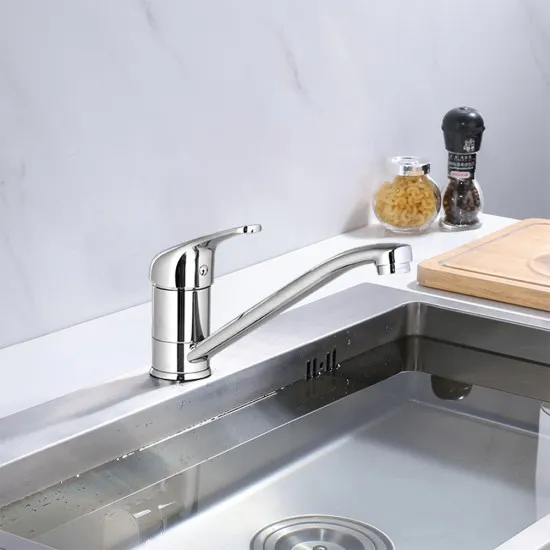 Euro Chrome Swivel Kitchen & Laundry Mixer Tap - Stylish & Durable Design