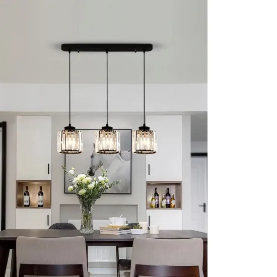 Modern Black All in one Kitchen Bar Light