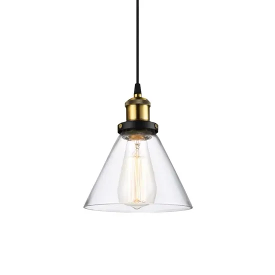 Triangle Glass Pendant Light