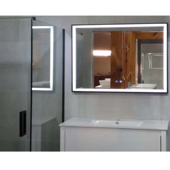 Rectangle LED Mirror with Motion Sensor & Demister – 900x750x40mm